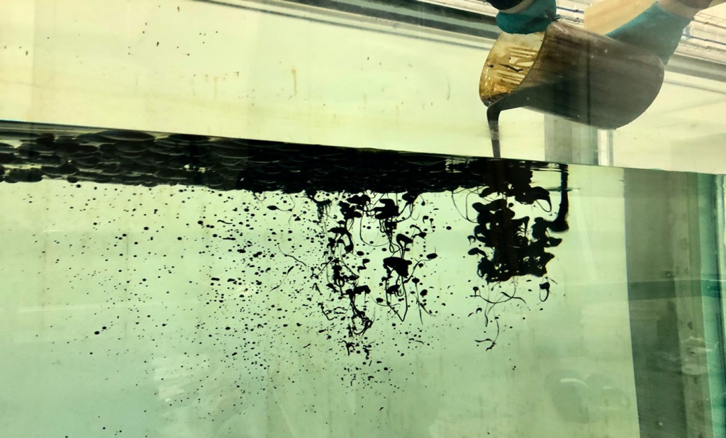 Entrainment of Oil due to Breaking Waves – SINTEF Blog