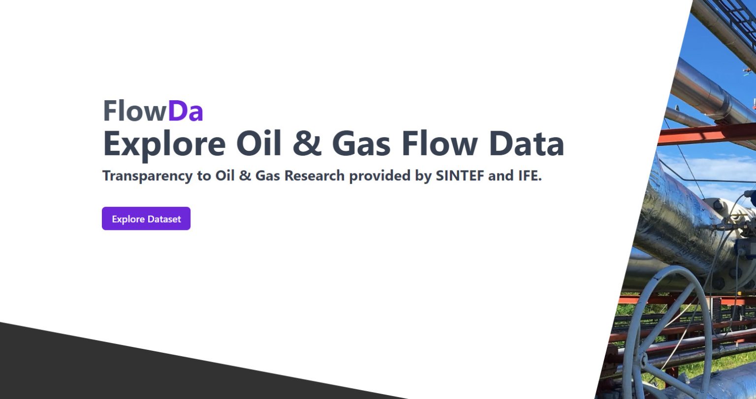 Open Platform for Sharing Multiphase Flow Data – SINTEF Blog