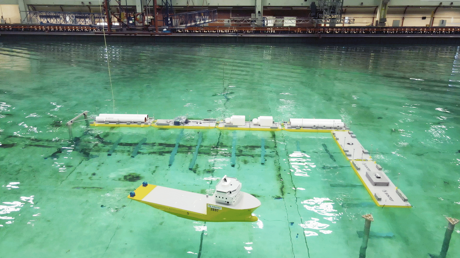 Are modular, floating docks a feasible option for offshore wind turbine ...